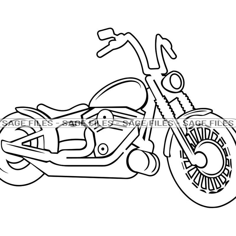 Harley Davidson Logo Outline - Etsy