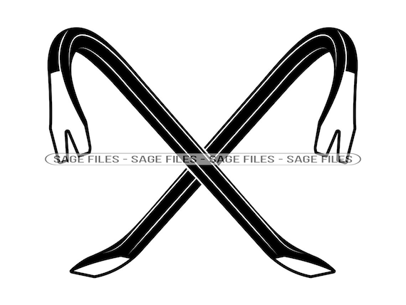 Crowbar Logo SVG Crowbar SVG Crowbar Clipart Crowbar Files for Cricut Crowbar Cut Files for Silhouette Png Dxf Etsy