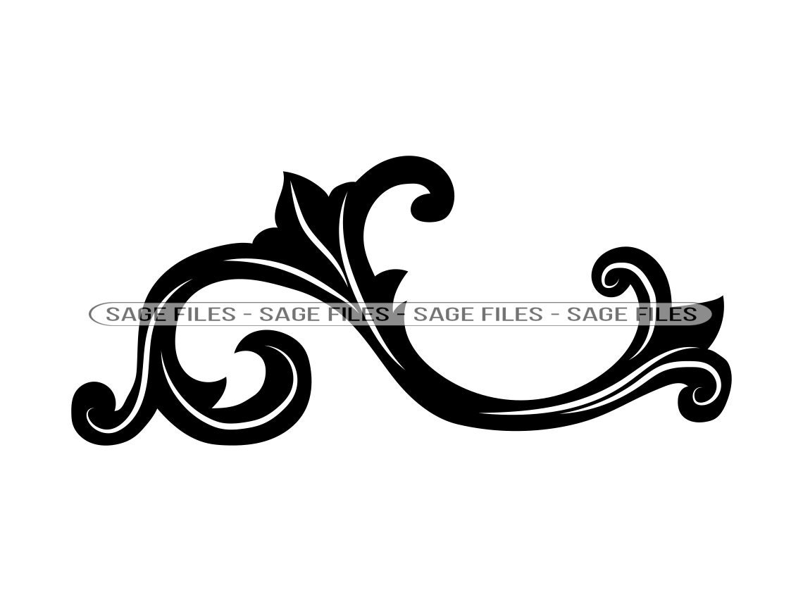 Decorative Element 15 SVG, Decorative Svg, Decorative Clipart ...