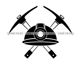 14 Mining Logo SVG, Mining Svg, Pickaxe Svg, Mining Clipart, Mining ...