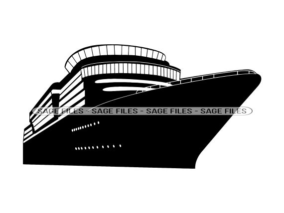 Cruise Ship 3 SVG Cruise Ship SVG Cruise Ship Clipart - Etsy
