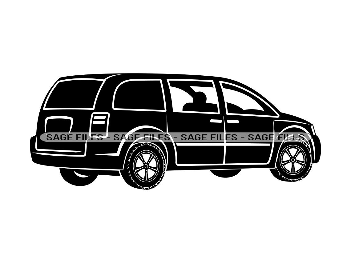 Minivan 3 SVG Minivan SVG Family Car Svg Minivan Clipart - Etsy