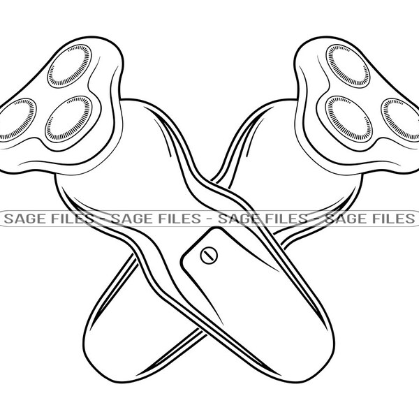Shaving Logo Svg - Etsy