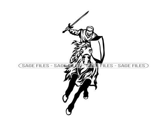 Knight 7 SVG Knight SVG Warrior Svg Knight Clipart Knight - Etsy Canada