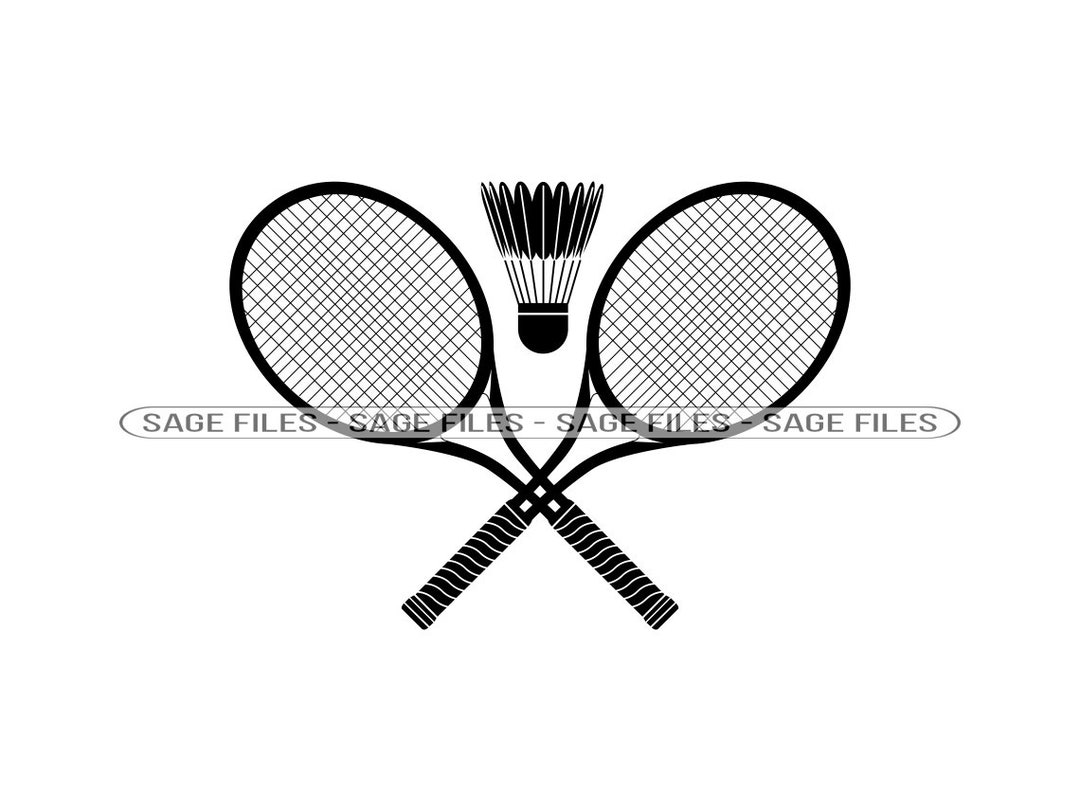 Badminton SVG, Badminton Clipart, Badminton Files for Cricut, Badminton ...