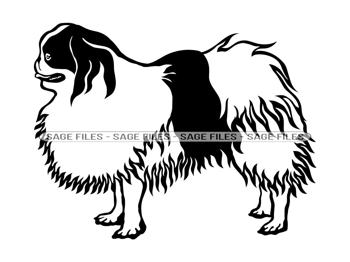 Japanese Chin SVG Dog Svg Japanese Chin Clipart Japanese - Etsy Canada