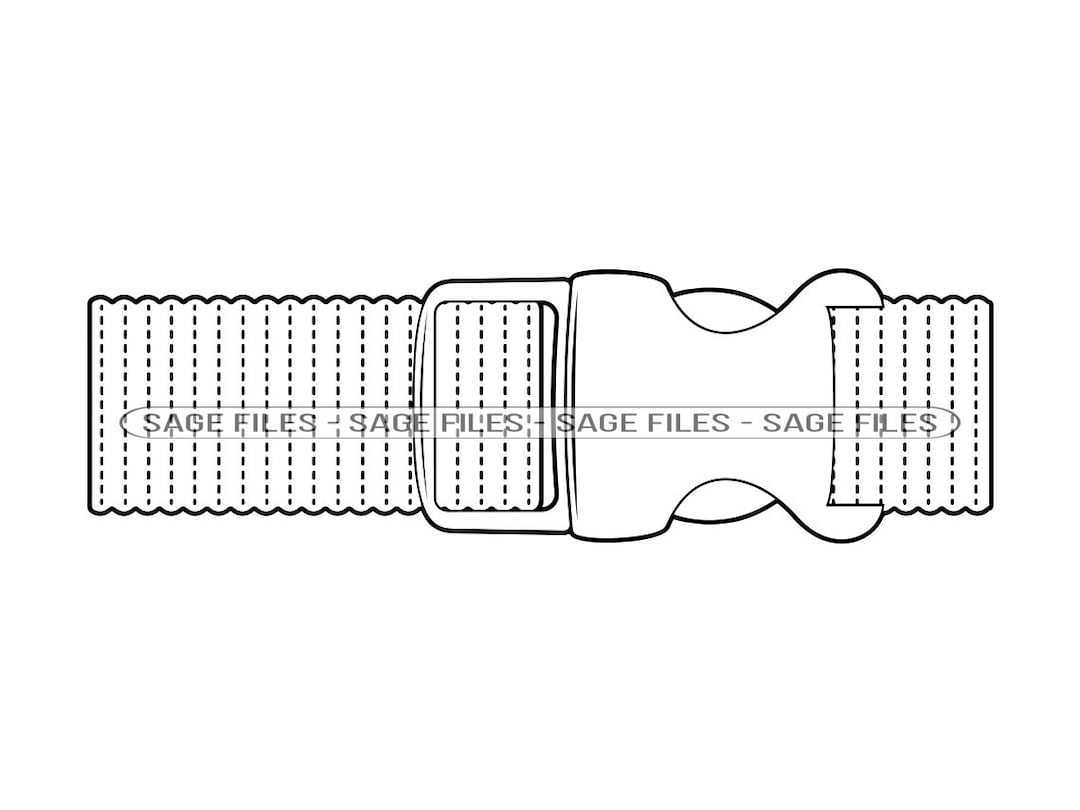 Buckle Outline SVG, Buckle SVG, Seat Belt Svg, Buckle Clipart, Buckle ...