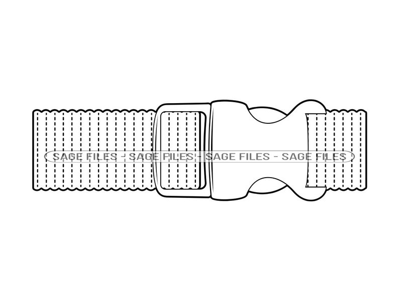 Buckle Outline SVG Buckle SVG Seat Belt Svg Buckle Clipart - Etsy