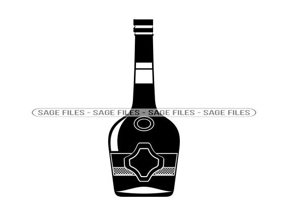 Cognac Bottle SVG Cognac Svg Alcohol Bottle Svg Cognac - Etsy