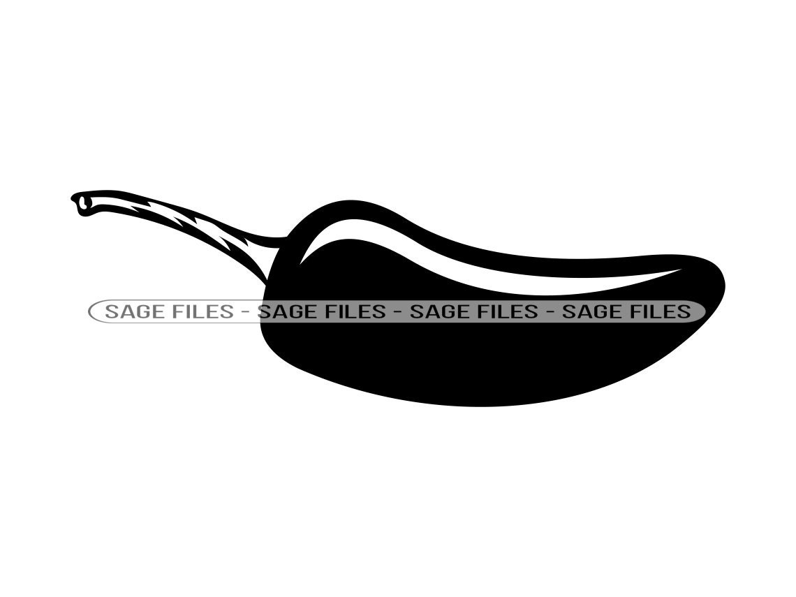 Jalapeno Pepper SVG Jalapeno Svg Jalapeno Clipart Jalapeno - Etsy UK