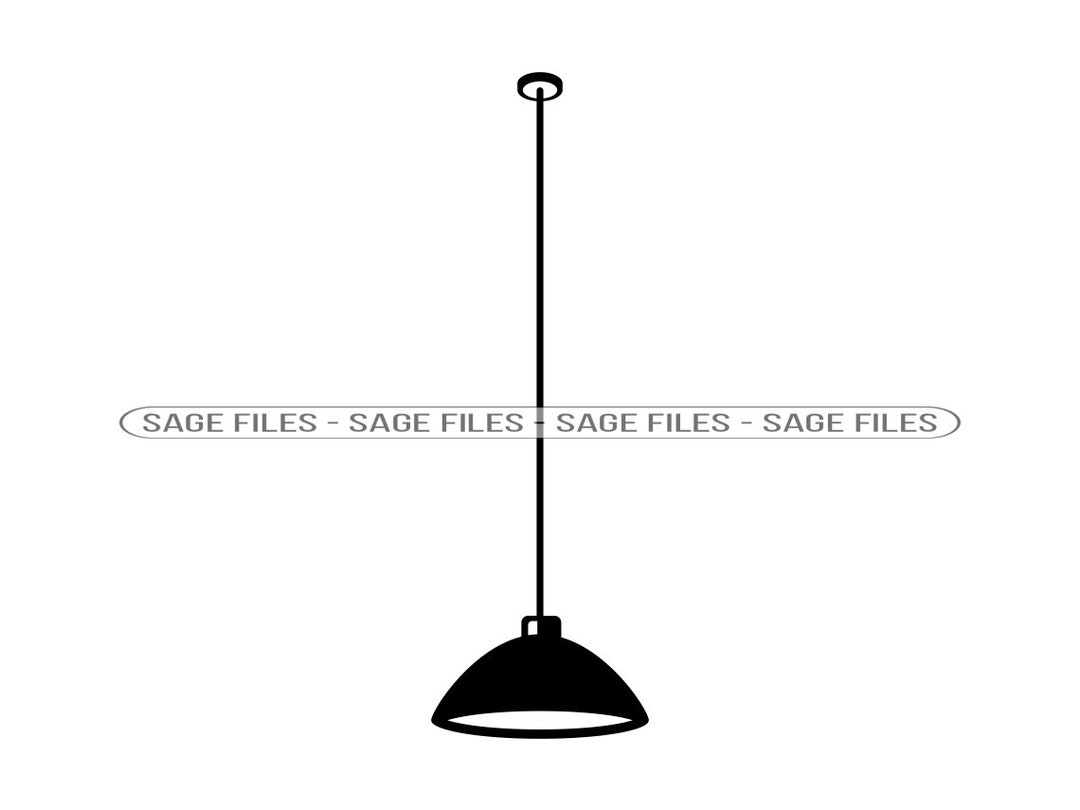 Hanging Lamp SVG, Ceiling Lamp Svg, Lamp Clipart, Lamp Files for Cricut ...