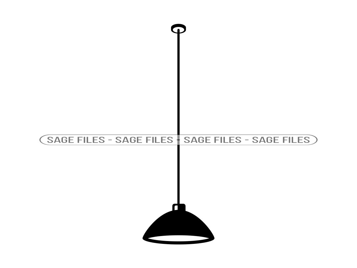 Hanging Lamp SVG Ceiling Lamp Svg Lamp Clipart Lamp Files - Etsy