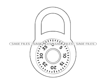 Lock Clipart Outline Images