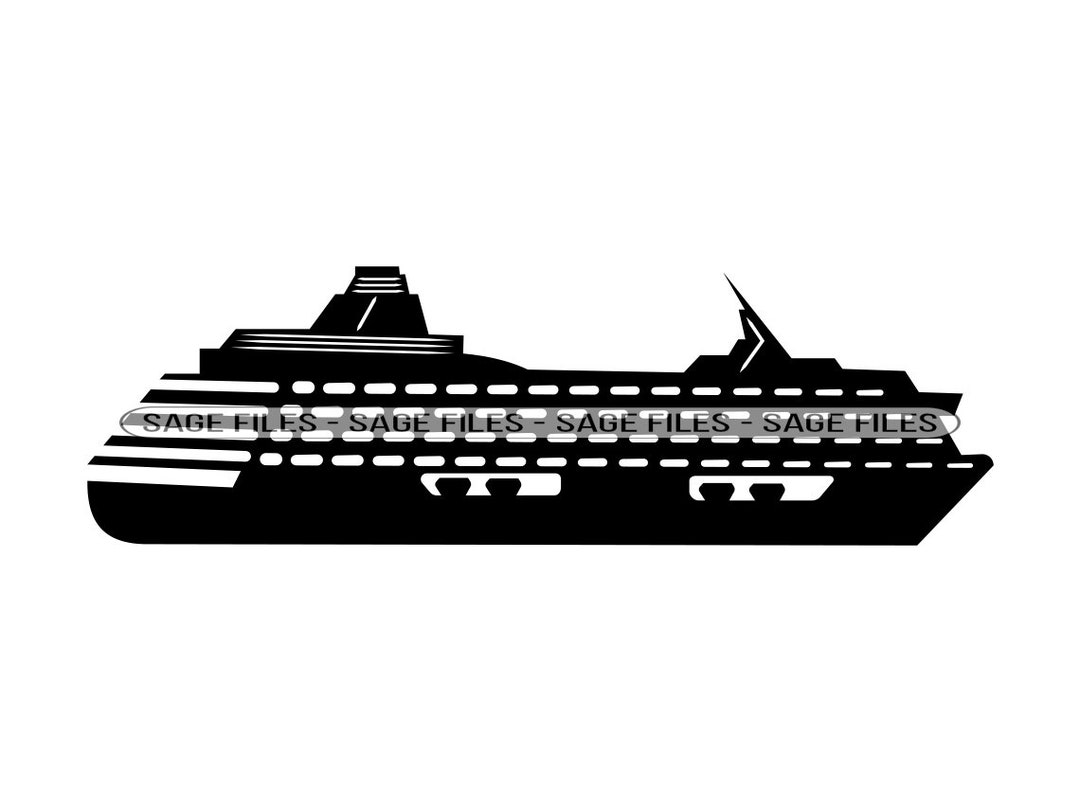 Cruise Ship #13 SVG, Cruise Ship SVG, Cruise Ship Clipart, Cruise Ship ...