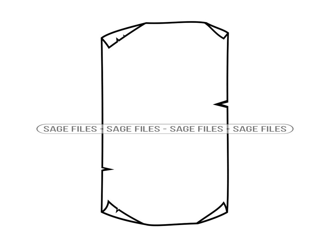 Scroll #6 SVG, Scroll Svg, Parchment SVG, Paper Svg, Scroll Clipart ...