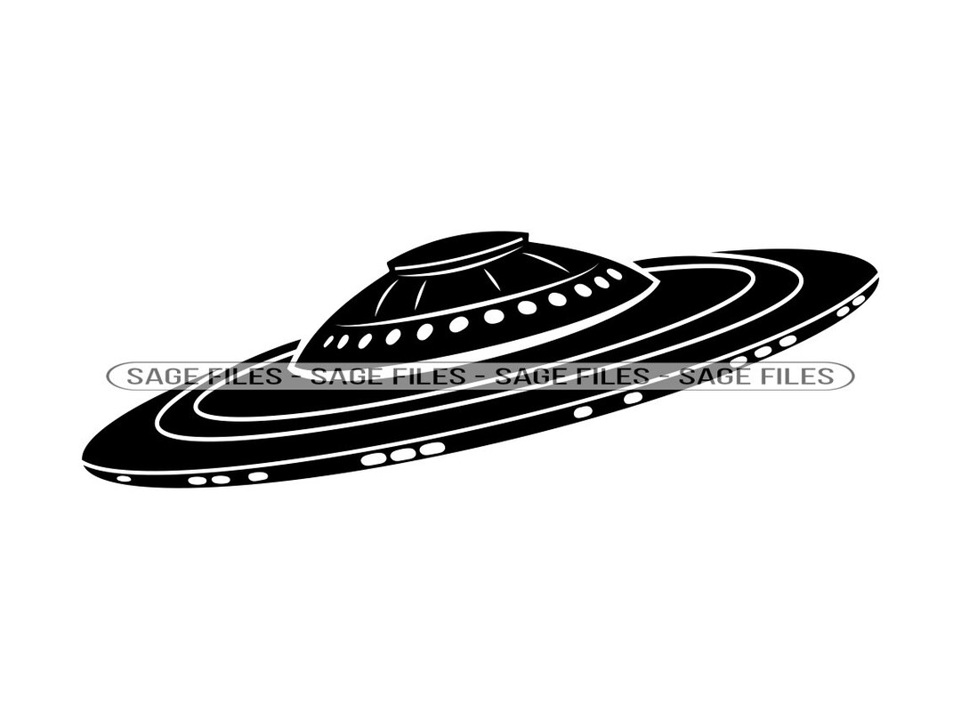 UFO #2 Svg, UFO Svg, Alien Svg, Spaceship Svg, Ufo Clipart, Ufo Files ...