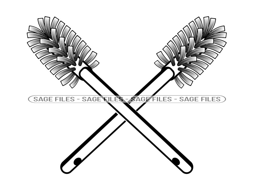 Cleaning Service Logo SVG, Dish Brush SVG, Kitchen Svg, Maid Svg ...