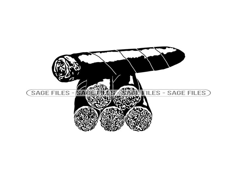Cigar SVG, Tobacco Svg, Cigar Clipart, Cigar Files for Cricut, Cigar ...