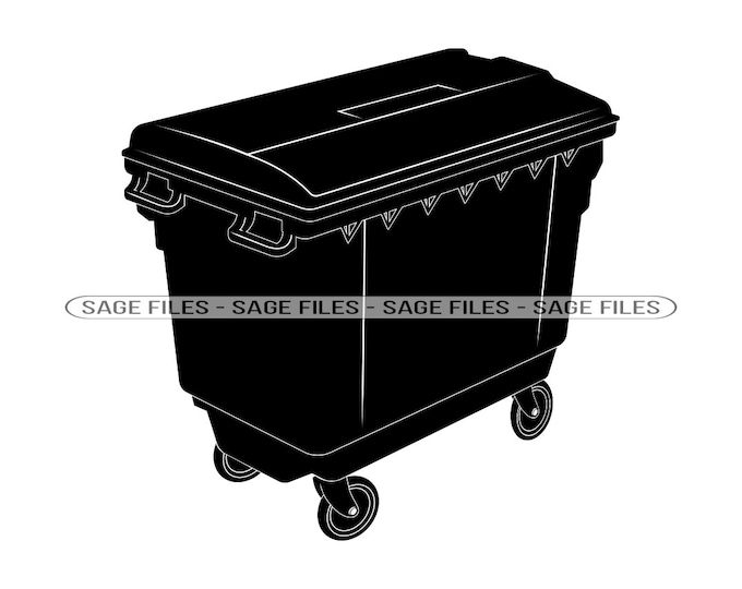 Garbage Lid Head SVG and PNG Files - Etsy Canada