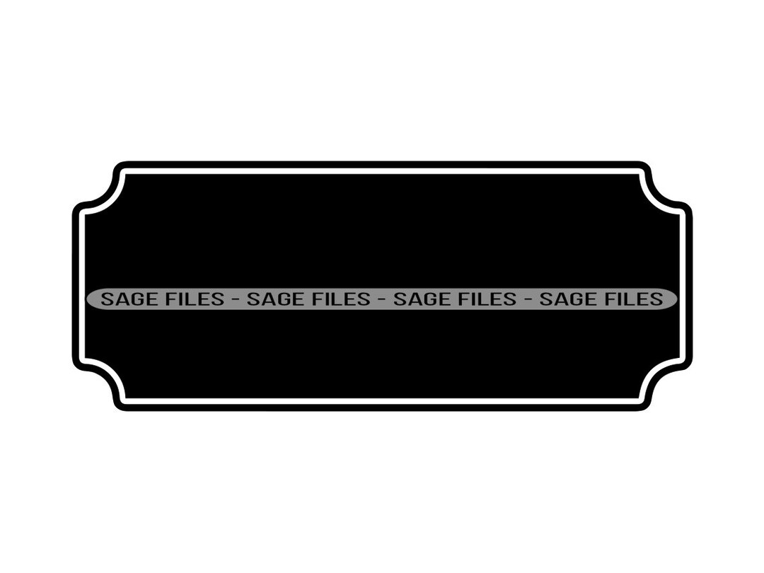 Buy Plaque SVG Banner Svg Plaque Clipart Plaque Files for Online in ...