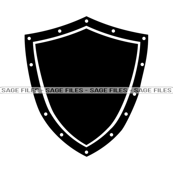 Shield Svg - Etsy