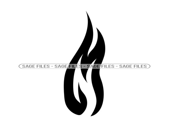 Flame 8 SVG Flame SVG Fire SVG Flame Clipart Fire - Etsy