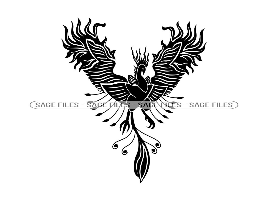 Phoenix 9 Svg, Phoenix SVG, Phoenix Clipart, Phoenix Files for Cricut ...