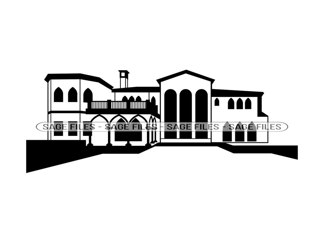 Mansion SVG, Luxury Home Svg, House Svg, Real Estate Svg, Mansion ...