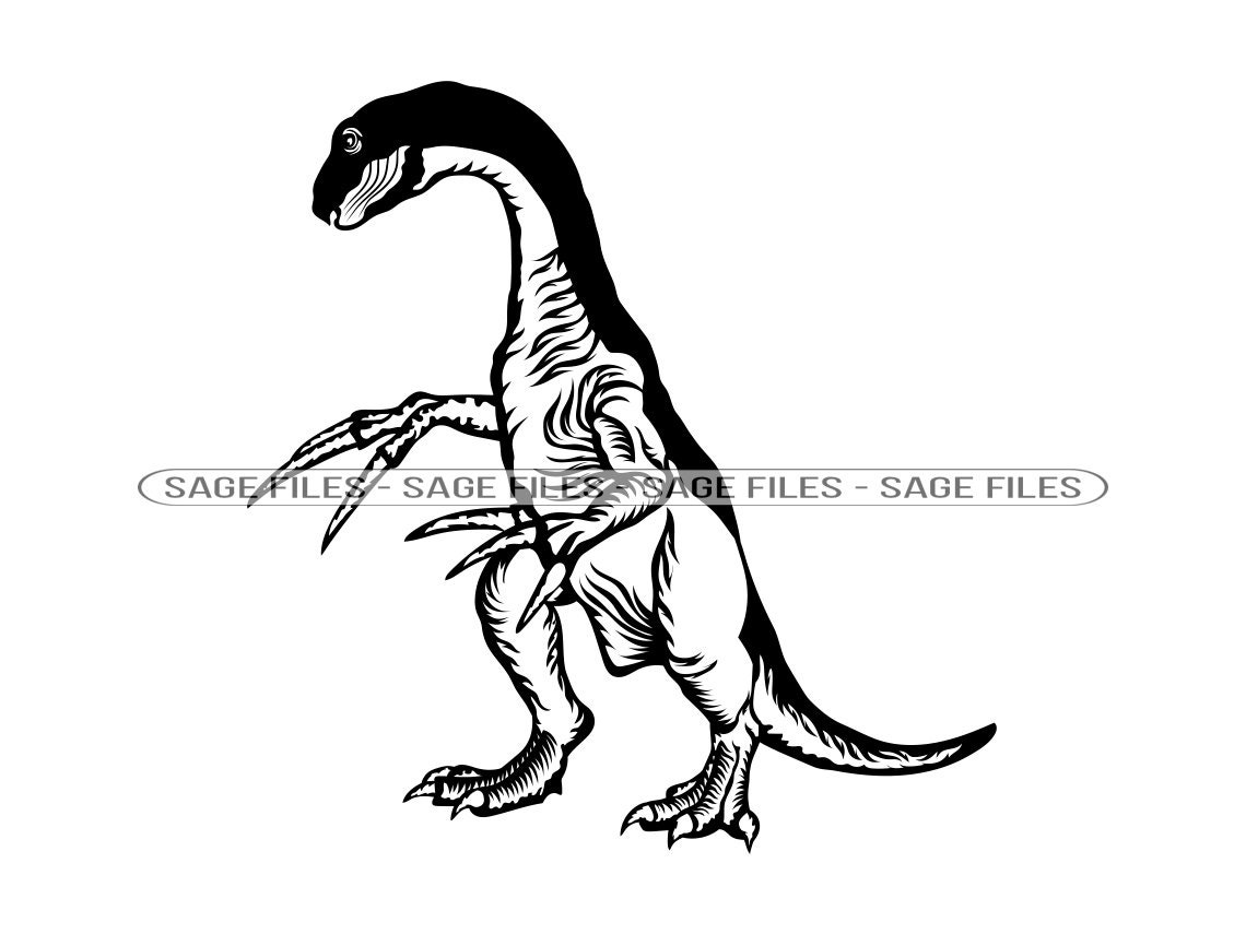 Raptor 2 SVG Dinosaur Svg Raptor Clipart Raptor Files for - Etsy