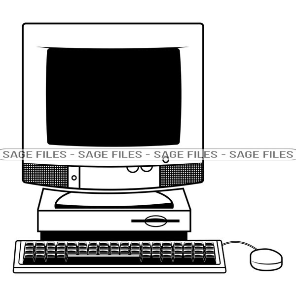 Retro Computer - Etsy