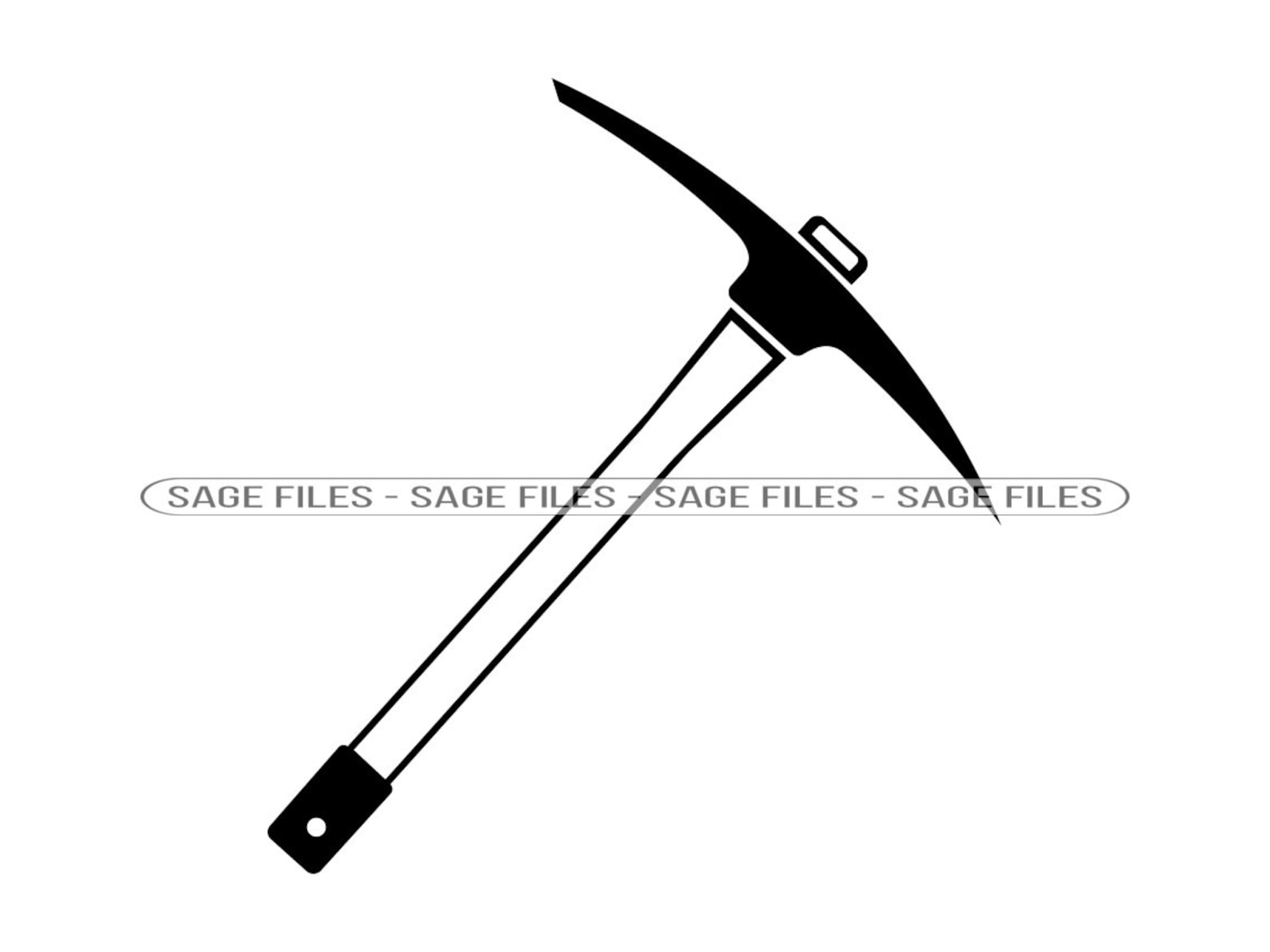 Pickaxe 2 SVG Pickaxe SVG Mining Svg Pickaxe Clipart - Etsy Ireland