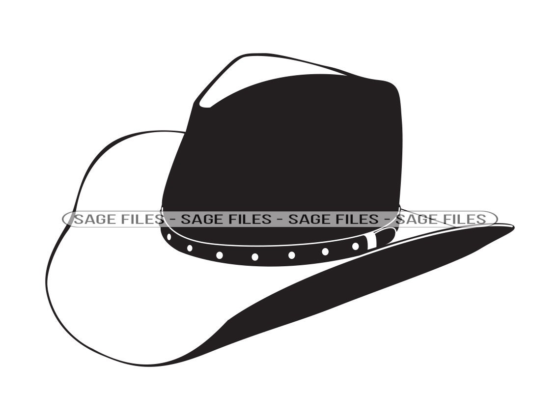 Cowboy Hat 7 Svg Cowboy Svg Western Svg Rancher Svg - Etsy