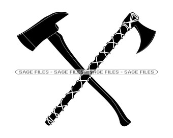 Tribal Axe Logo Svg - Etsy
