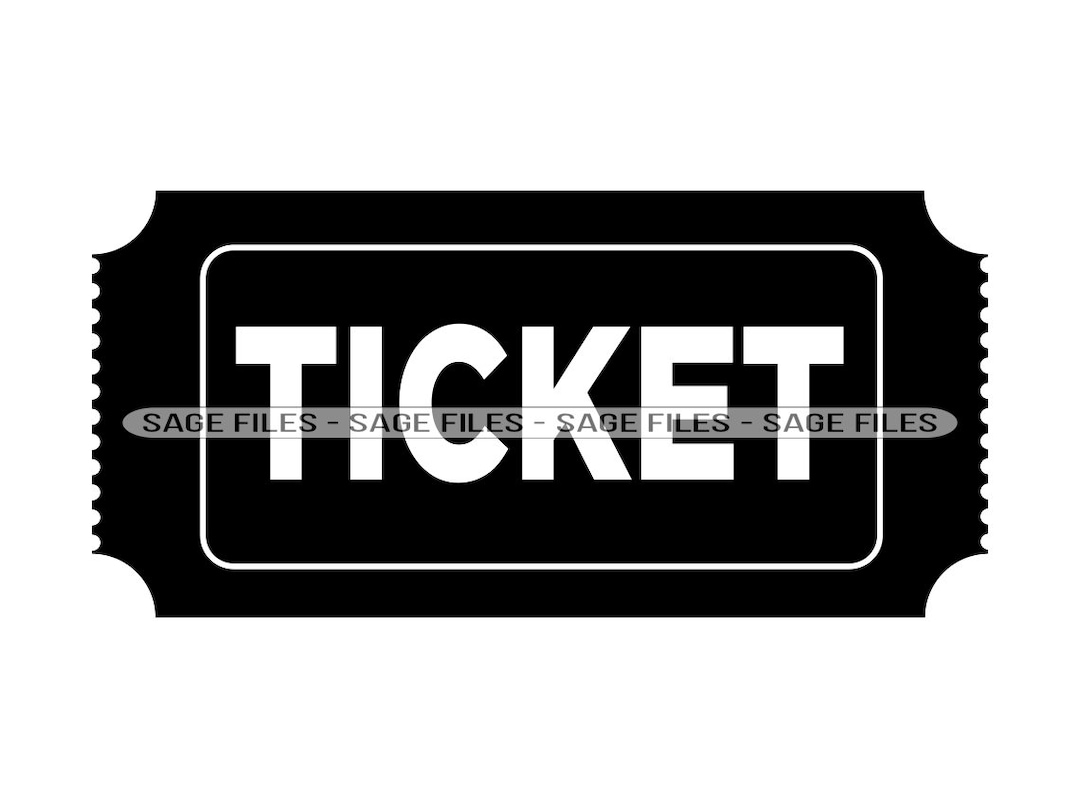 Ticket SVG, Raffle Svg, Prize Svg, Party Svg, Ticket Clipart, Ticket ...