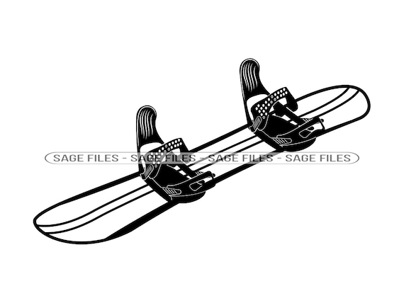 Snowboard SVG Snowboarding Svg Snowboard Clipart Snowboard - Etsy