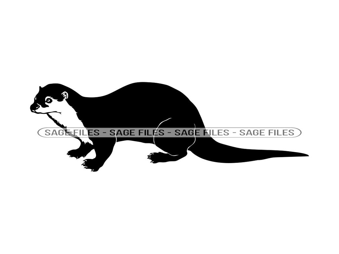 Otter SVG, Forrest Creatures, Otter Clipart, Otter Files for Cricut ...