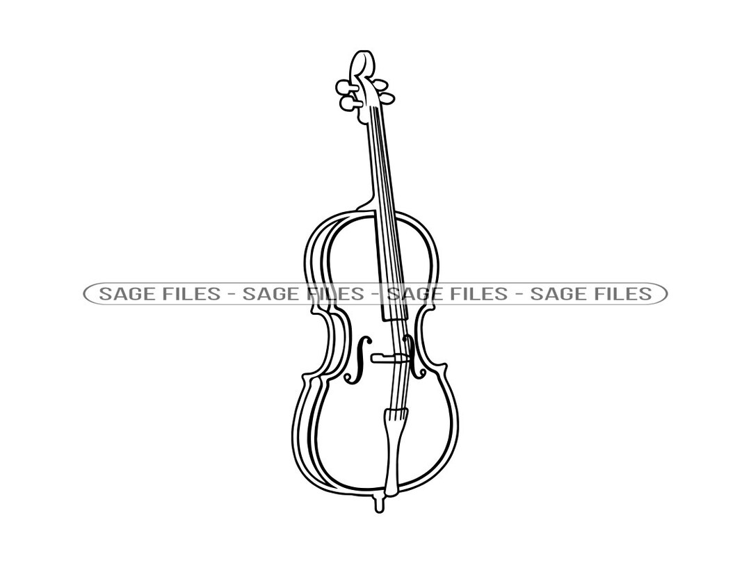 Cello SVG, Cello Clipart, Cello Files for Cricut, Cello Cut Files for ...