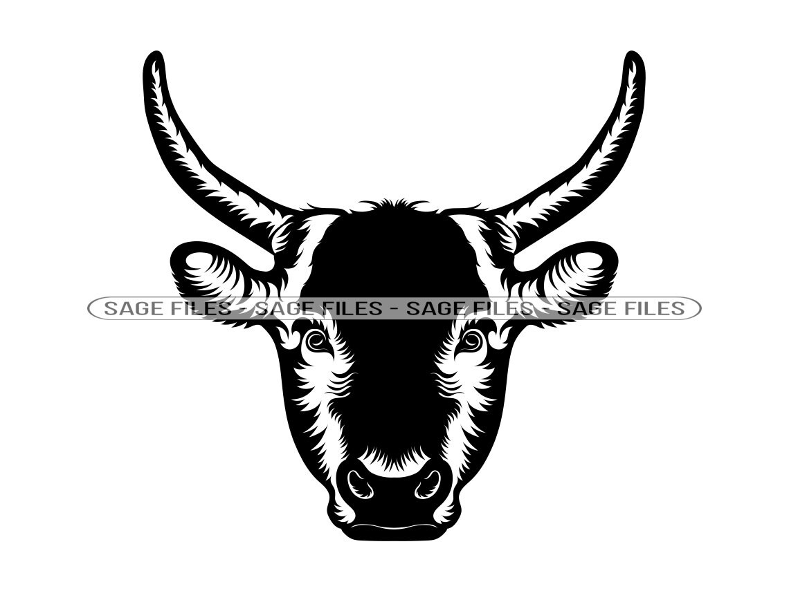 Bull Face SVG Bull Svg OX Svg Bull Head Svg Bull Clipart - Etsy
