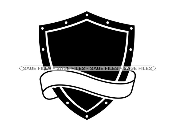 Shield & Banner SVG Shield Svg Banner Svg Shield Banner - Etsy