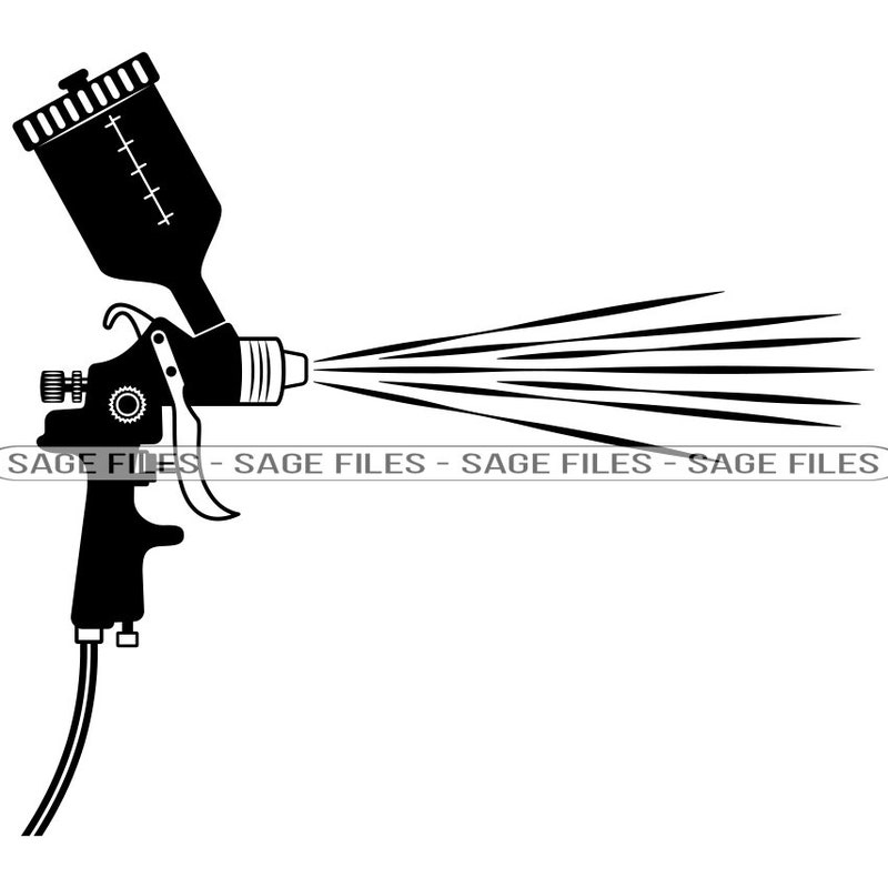 Paint Sprayer Svg - Etsy