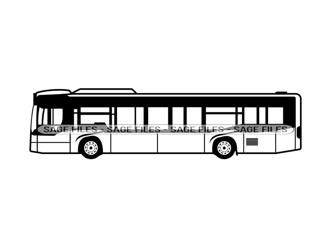 City Bus SVG, Bus Svg, City Transportation Svg, City Bus Clipart, City ...