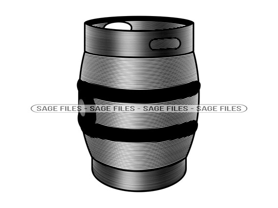 Beer Keg 2 SVG Beer Svg Keg Svg Beer Keg Clipart Beer Keg - Etsy