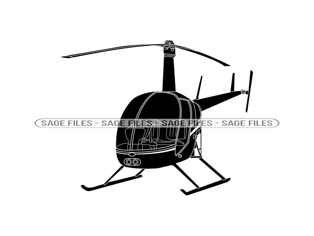 Helicopter #2 SVG, Helicopter SVG, Helicopter Clipart, Helicopter Files ...