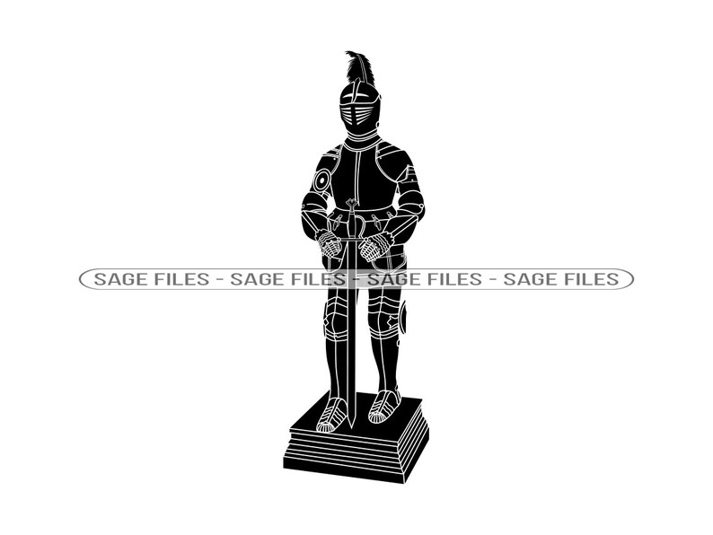 Knight 5 SVG Knight SVG Warrior Svg Armor Svg Knight - Etsy