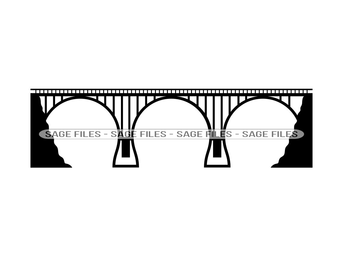 Bridge 7 SVG, Bridge SVG, Bridge Clipart, Bridge Files for Cricut ...