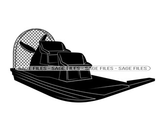 Airboat Svg Clipart - Etsy Ireland