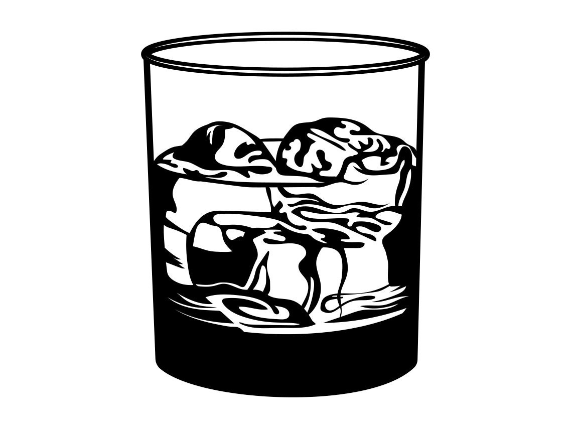 Alcohol 3 SVG Whiskey Svg Scotch Svg Whiskey Glass SVG | Etsy