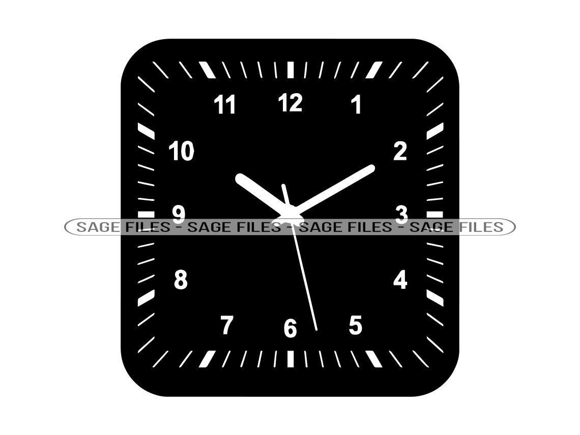 Clock 3 SVG Watch SVG Time Svg Clock Clipart Clock Files - Etsy Singapore