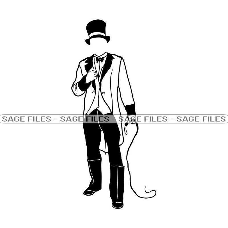 Ringmaster Clipart - Etsy