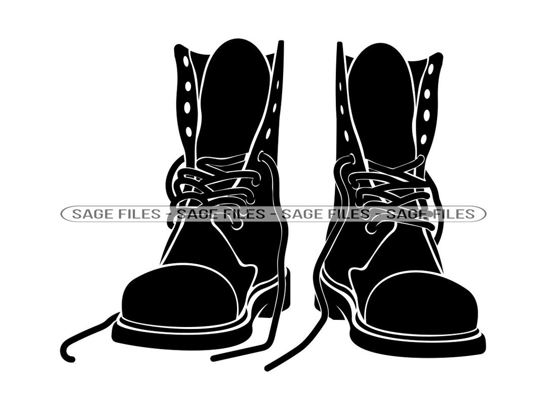 Boots SVG, Footwear SVG, Boots Clipart, Boots Files for Cricut, Boots ...